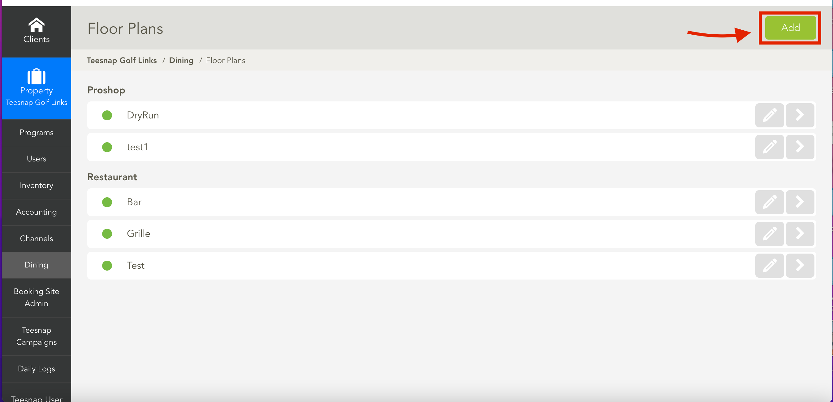 How to add a Floor Plan/Table Layout